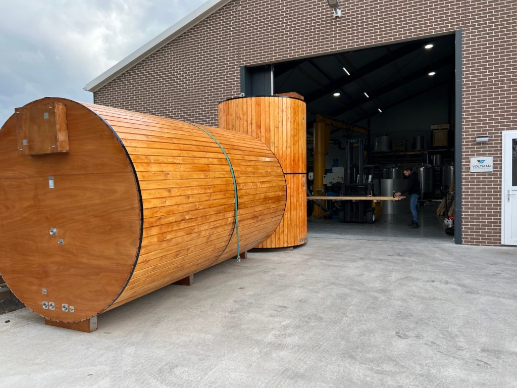 RVS warmwatertank - liggend model - VOLTMAN